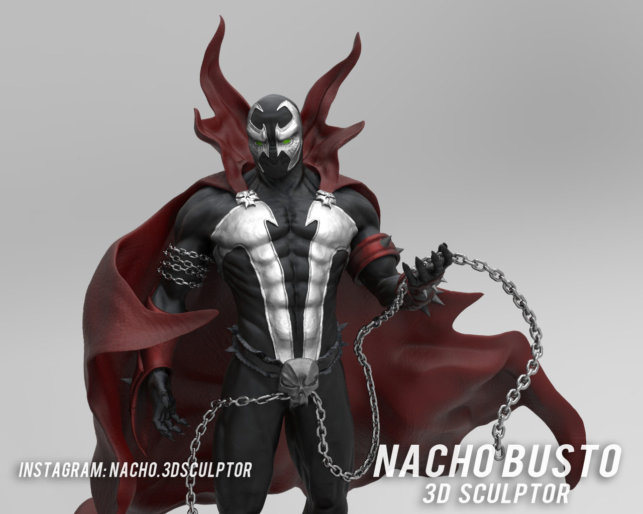 Download STL file Spawn 3D print model • 3D printing model ・ Cults